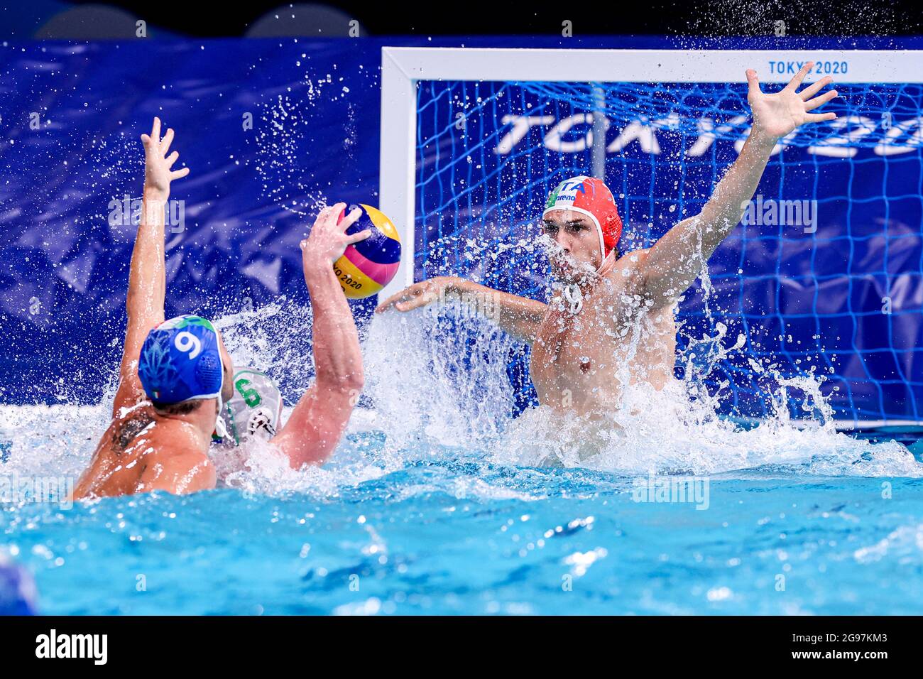 TOKYO, JAPAN - JULY 25: Niccolo Figari of Italy, Ross Stone of South ...