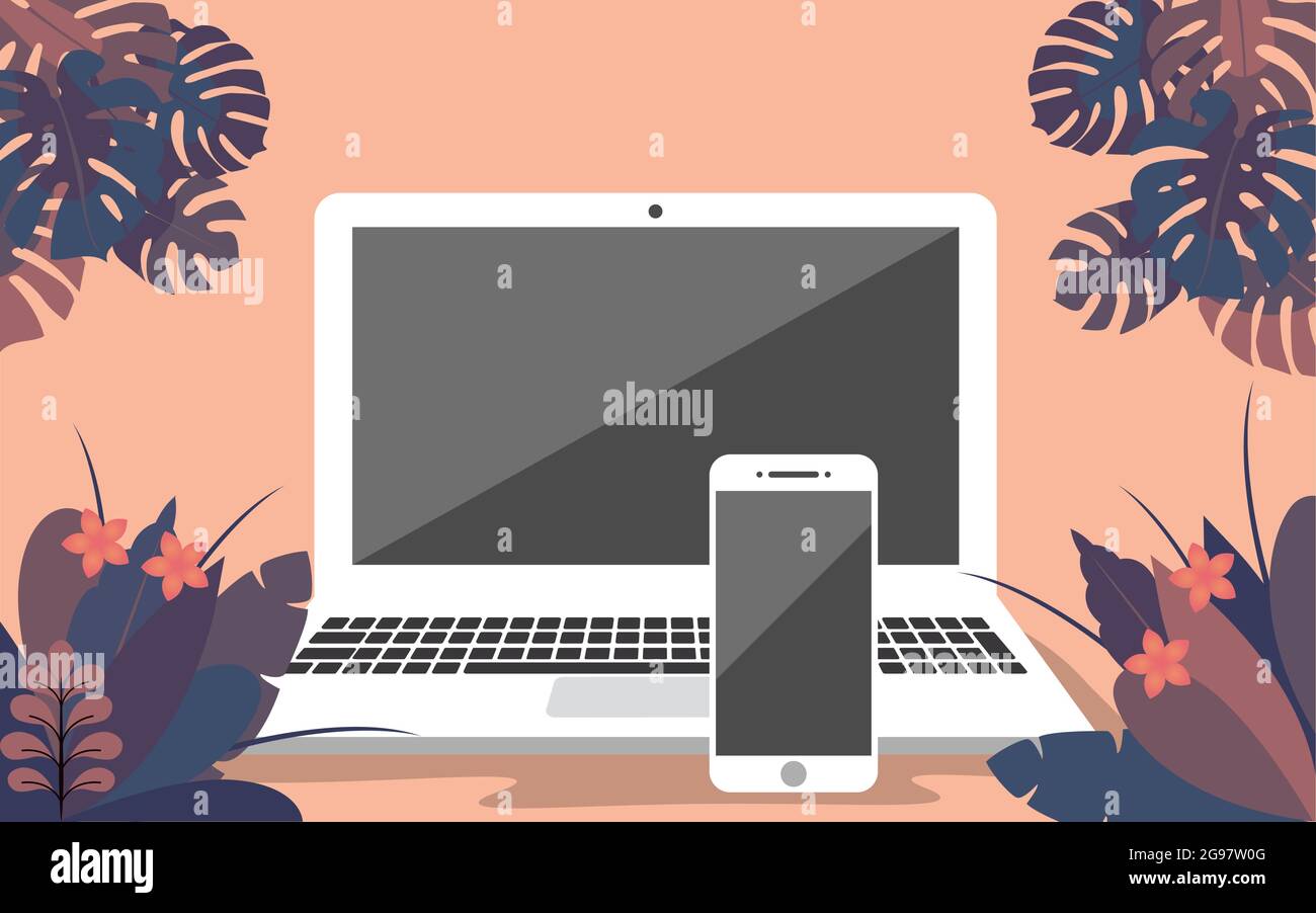 Telephone plant Stock Vector Images - Alamy