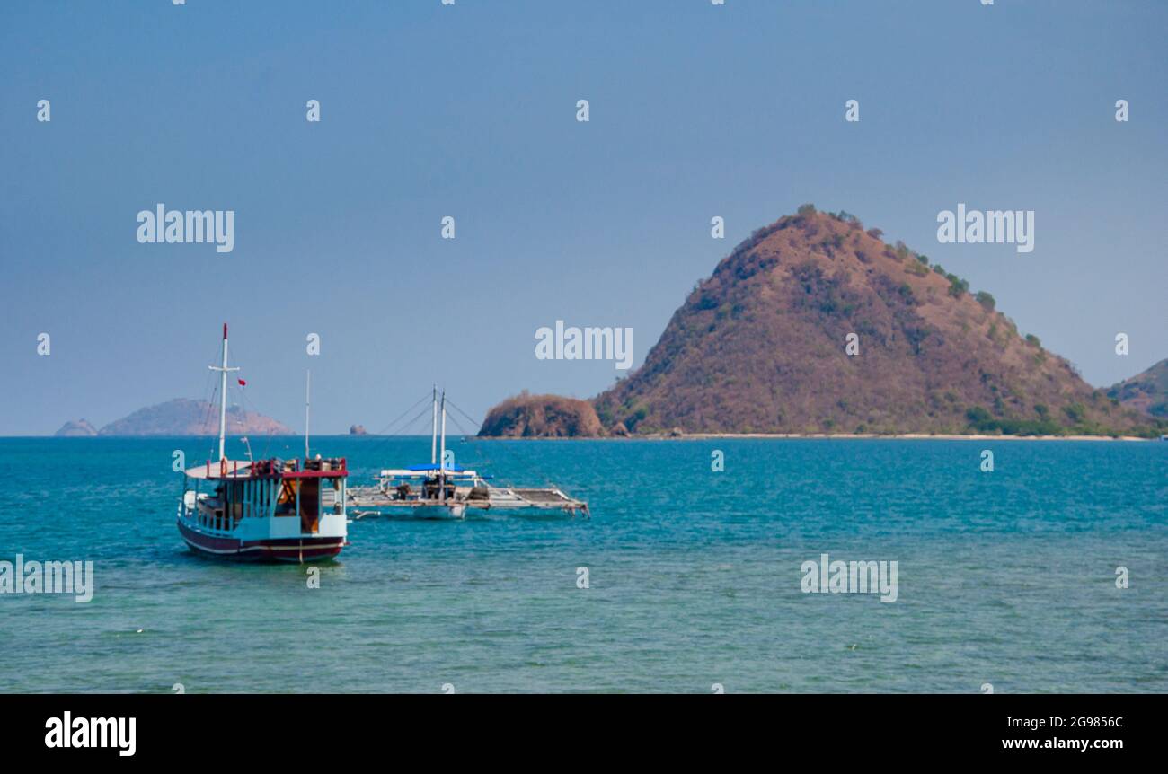 Exotic Coastline in Labuan Bajo Indonesia Stock Photo - Alamy