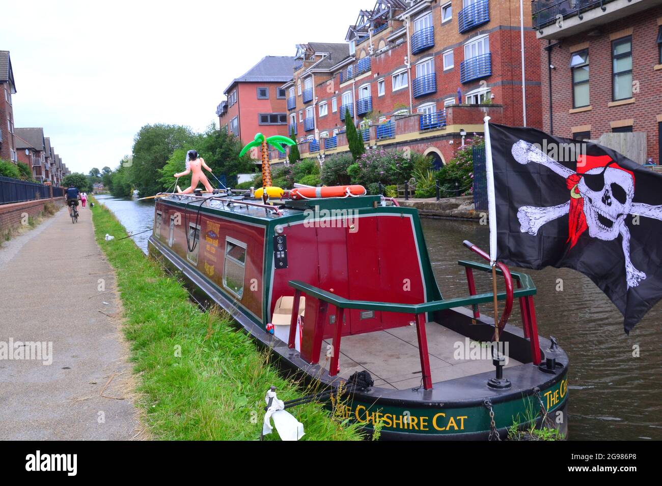 Barge flag hi-res stock photography and images - Alamy