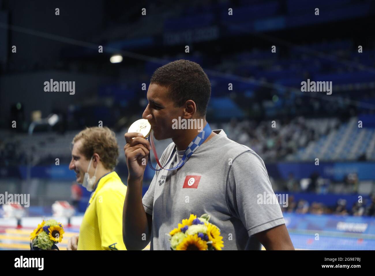 Tokyo olympic swimming pool hi-res stock photography and images - Alamy