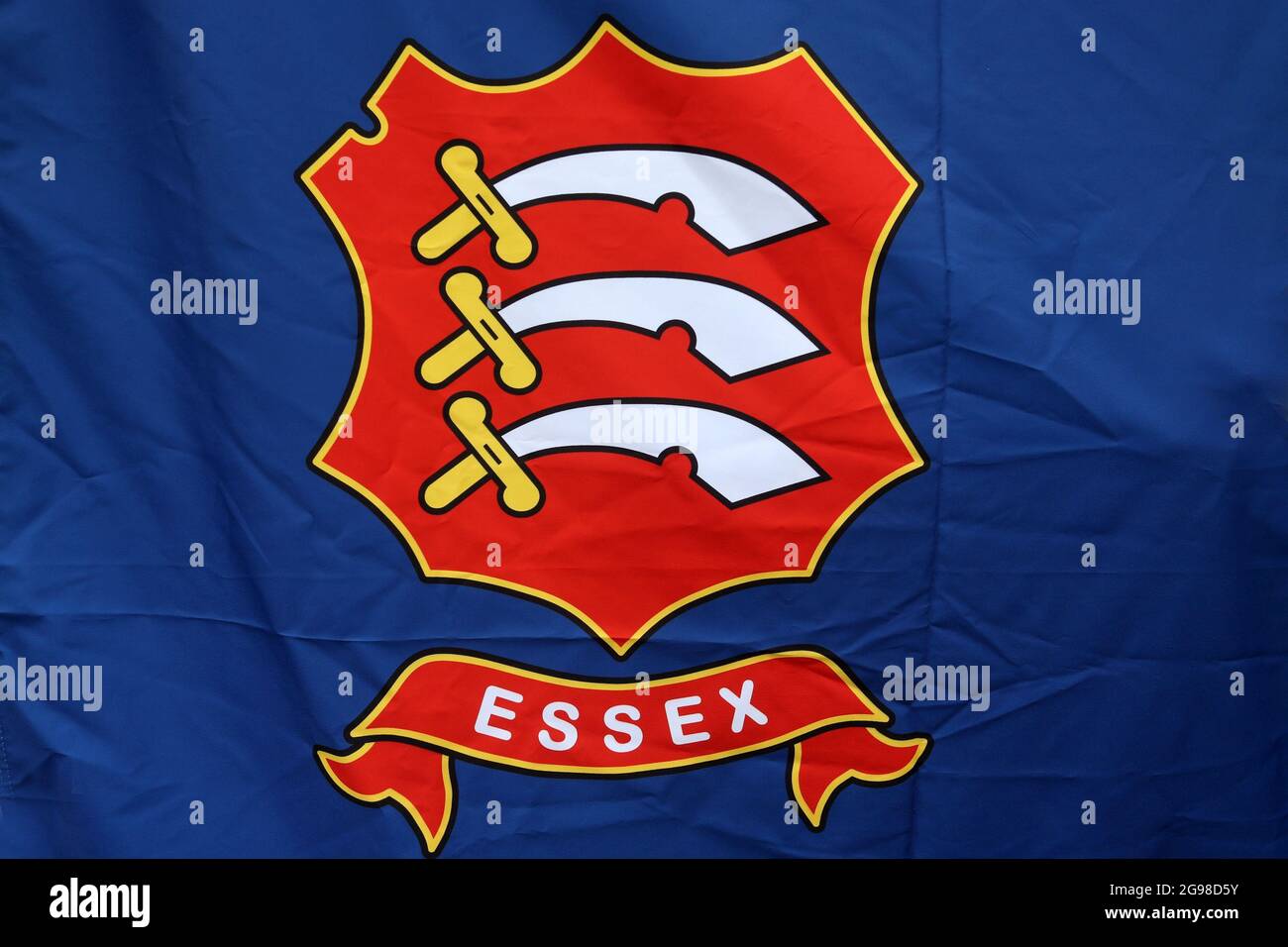 The Essex CCC crest ahead of Essex Eagles vs Kent Spitfires, Vitality ...