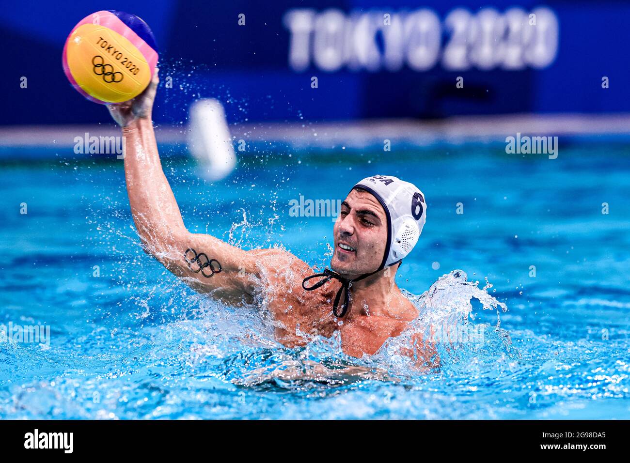 TOKYO, JAPAN - JULY 25: Luca Cupido of United States during the Tokyo ...