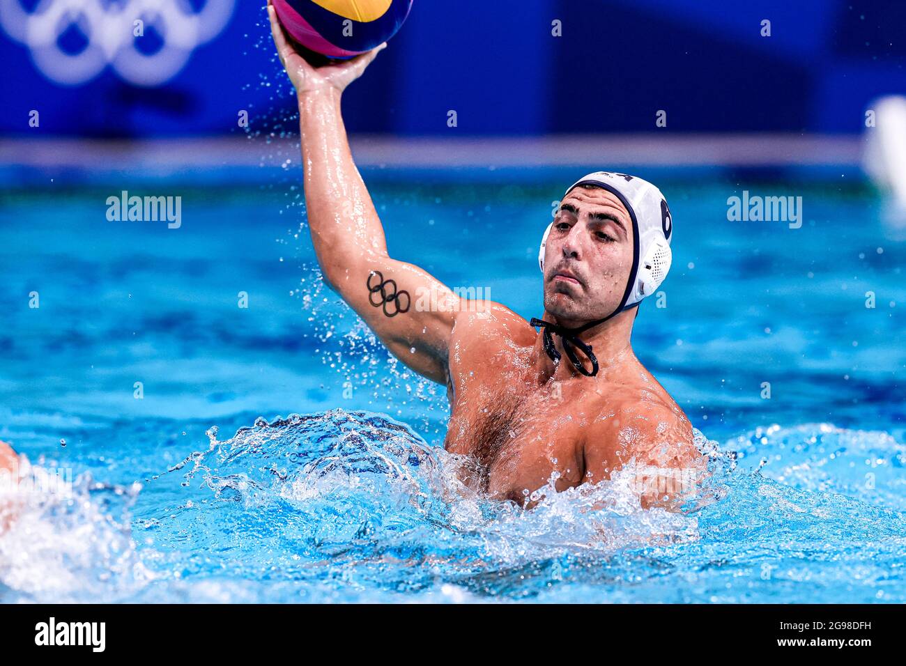 TOKYO, JAPAN - JULY 25: Luca Cupido of United States during the Tokyo ...