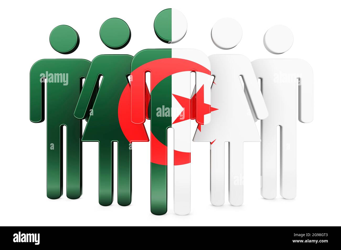 Algerian community Cut Out Stock Images & Pictures - Alamy