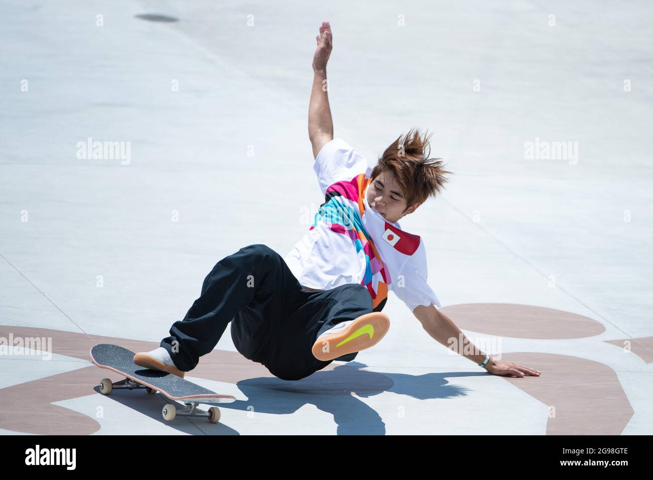 Yuto Horigome (JPN) Skateboarding, Men's Street Final JULY 25, 2021 ...