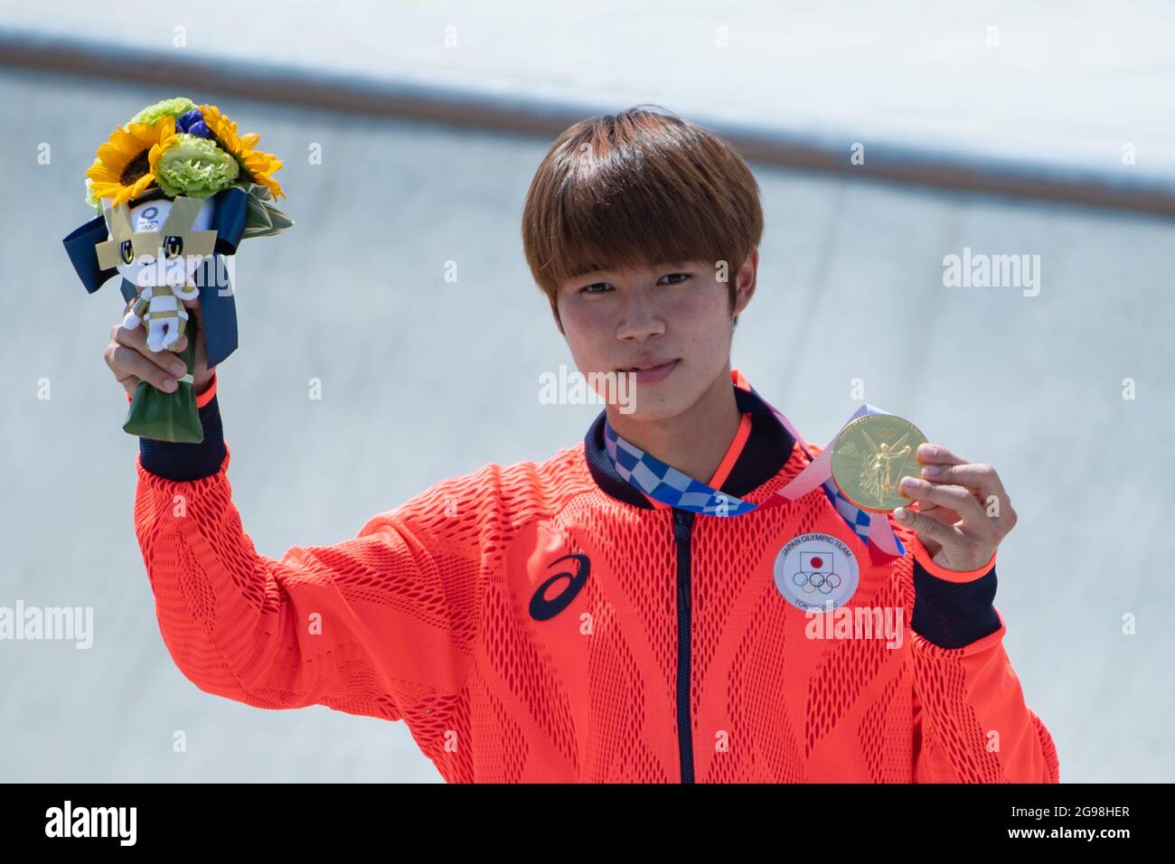 Yuto Horigome (JPN), gold medal Skateboarding, Men's Street awards ...