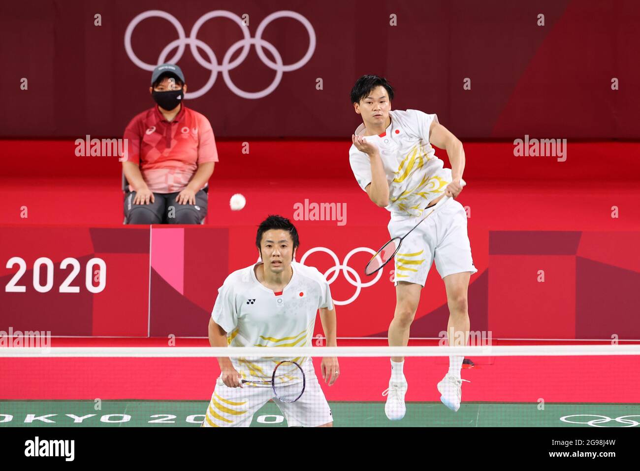 Tokyo, Japan. 25th July, 2021. Hiroyuki Endo & Yuta Watanabe (JPN ...