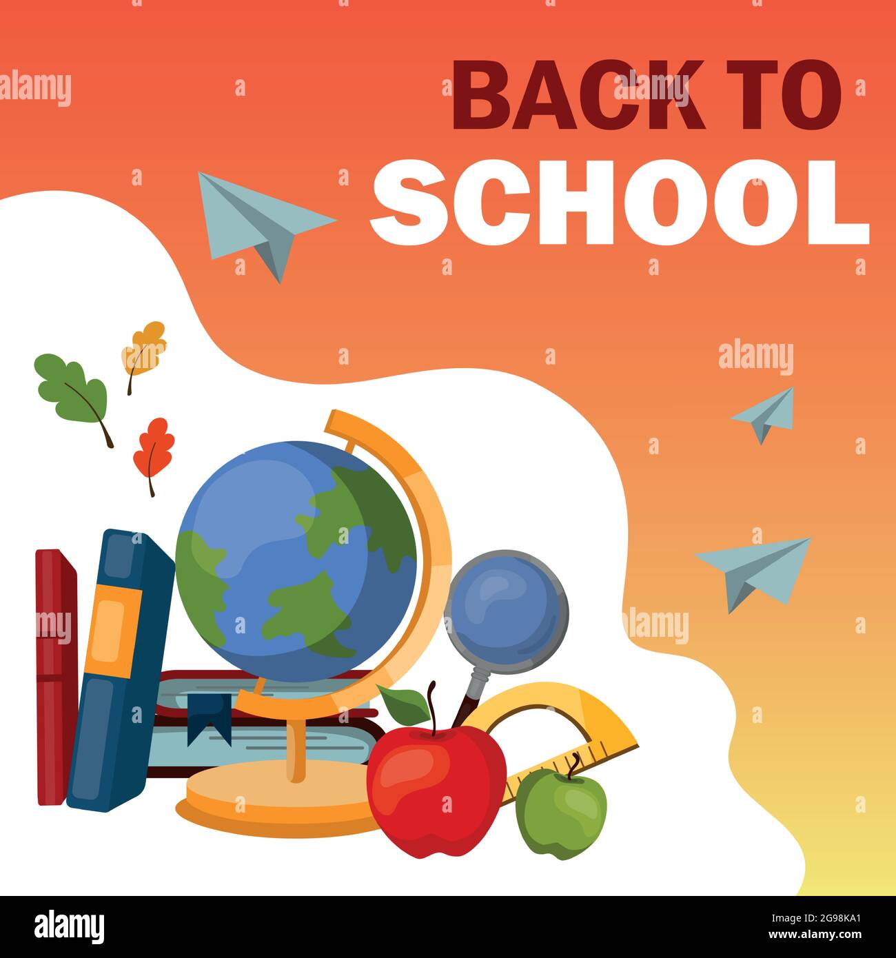 New school year start Stock Vector Images - Alamy