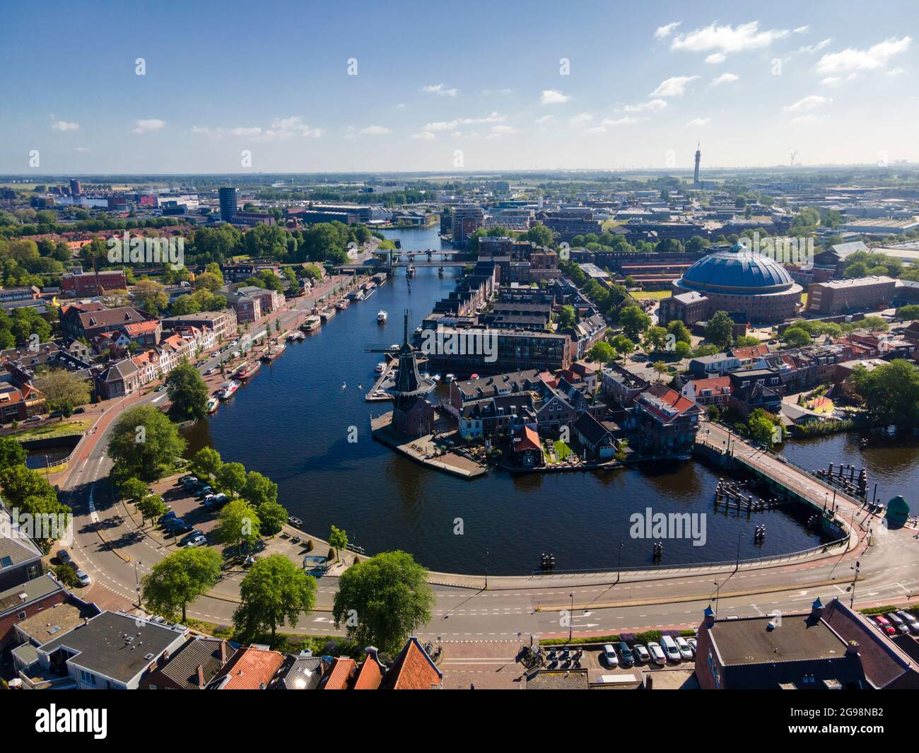 Haarlem netherlands marina hi-res stock photography and images - Alamy