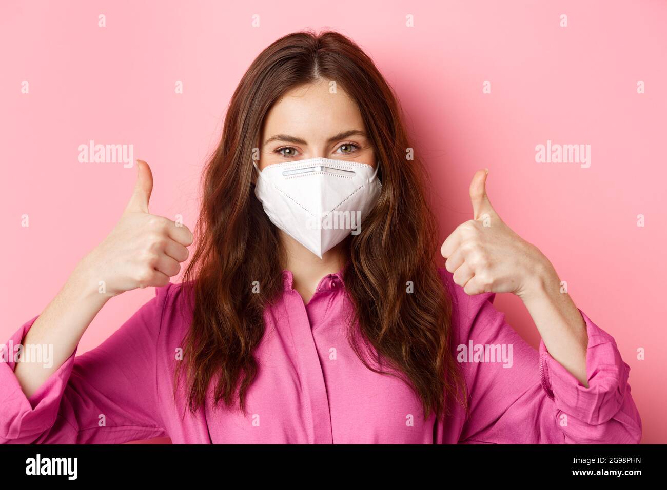 Coronavirus, preventive measures and health concept. Close up of ...