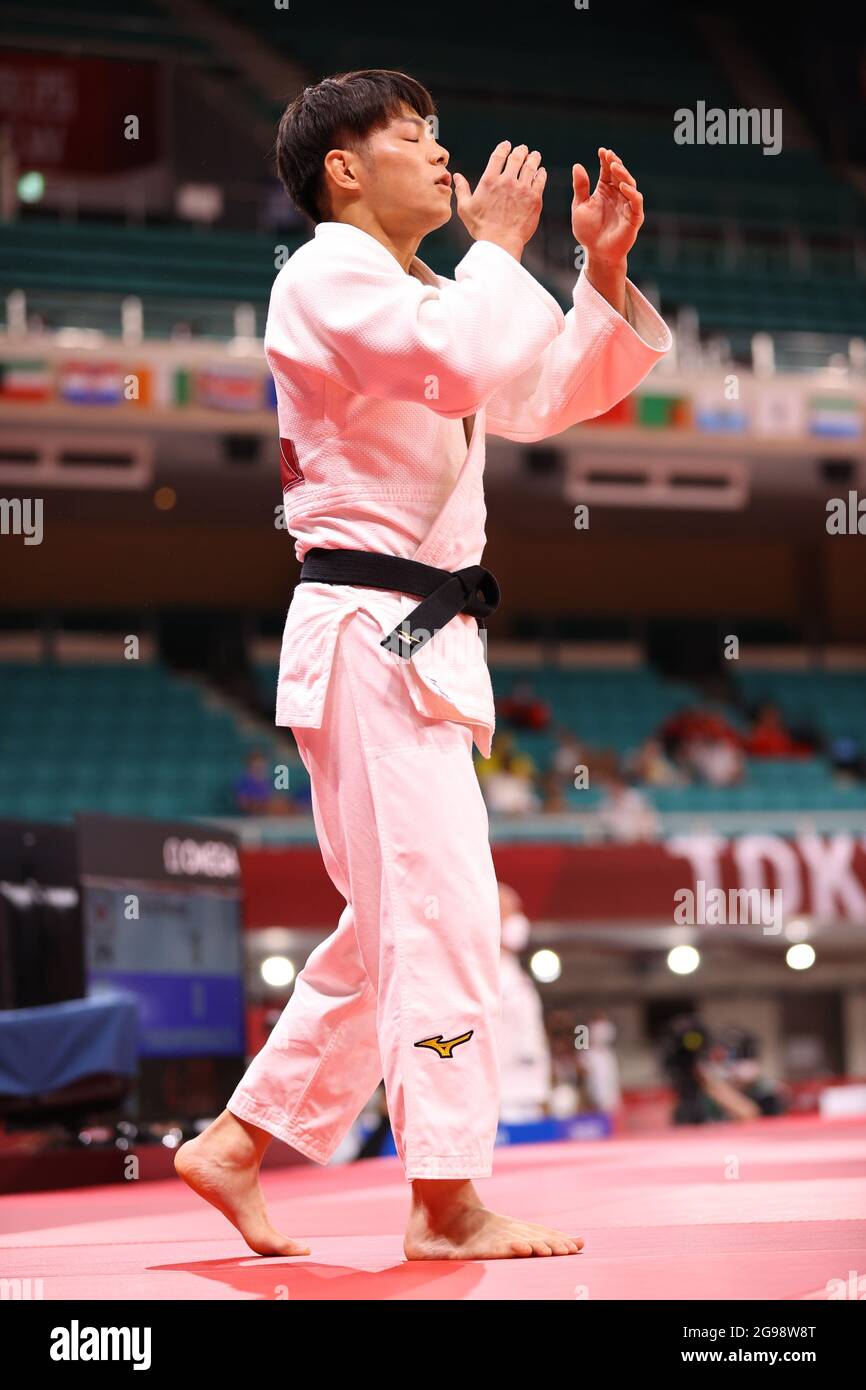 Tokyo, Japan. 25th July, 2021. Hifumi Abe (JPN) Judo : Men's -66kg ...