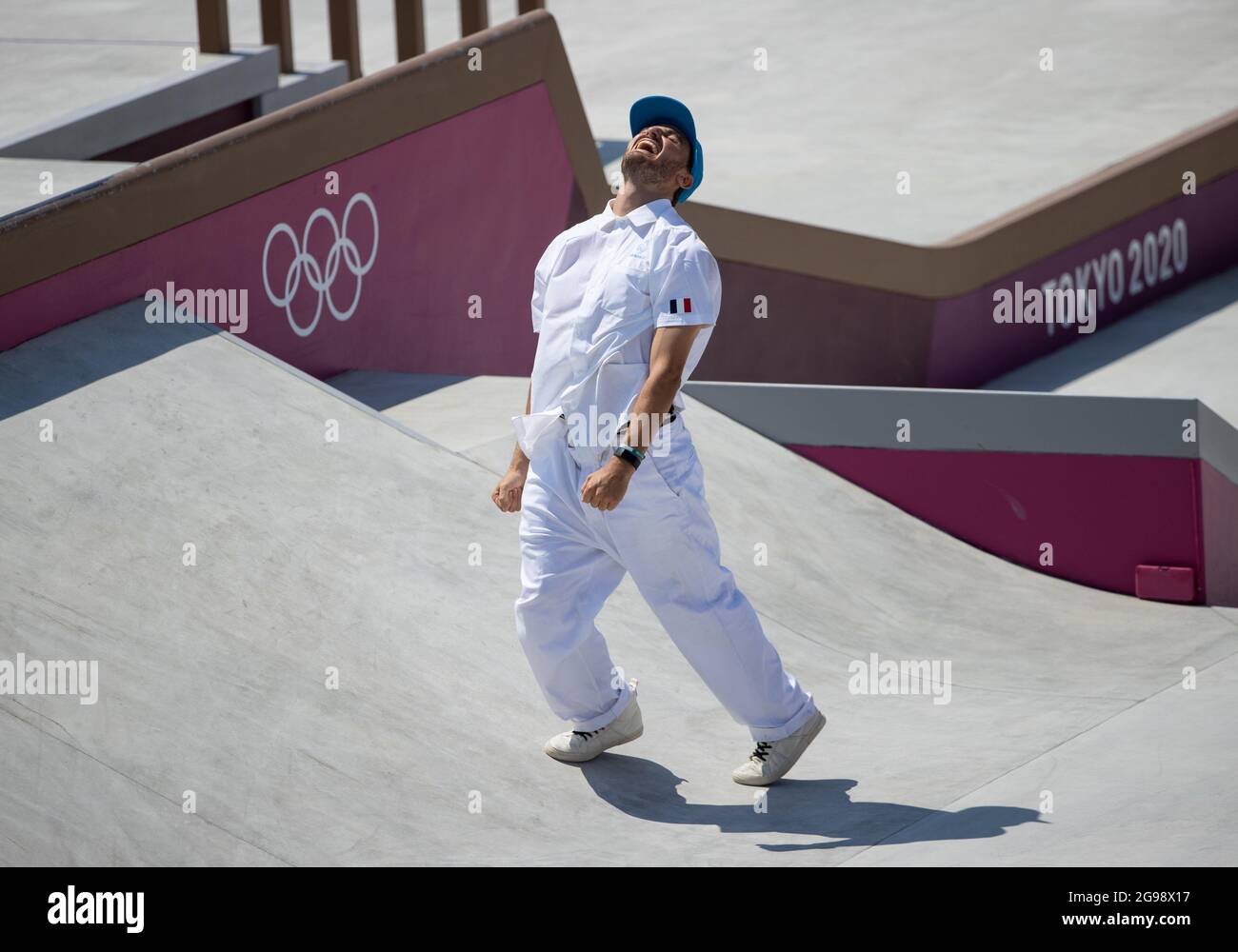 Tokyo, Japan. 25th July, 2021. Vincent Milou of France competes in the ...