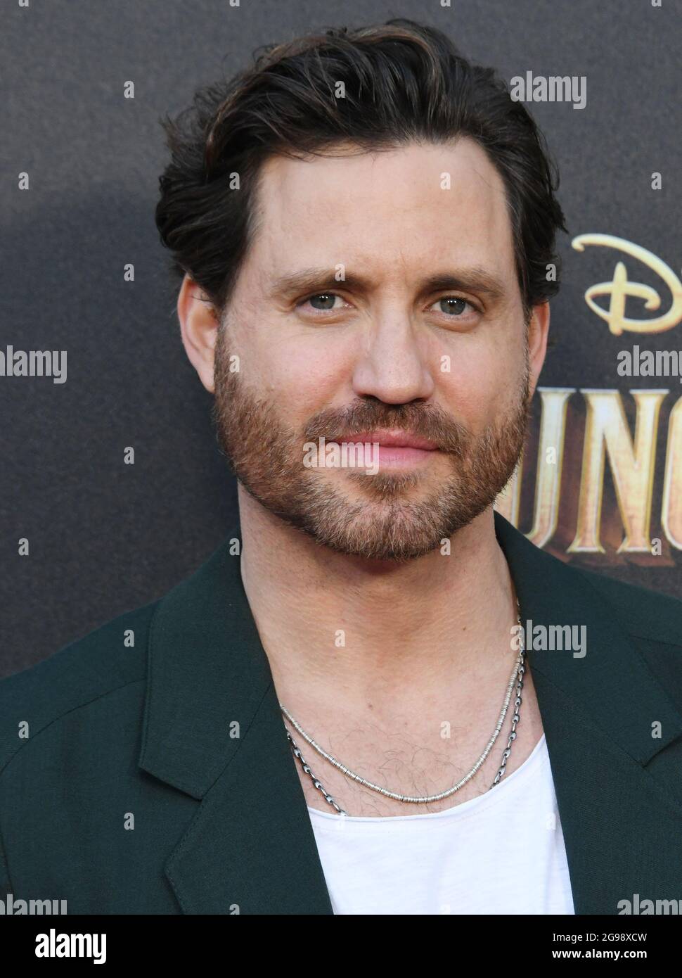 Los Angeles, USA. 24th July, 2021. Edgar Ramirez arrives at Disney's ...