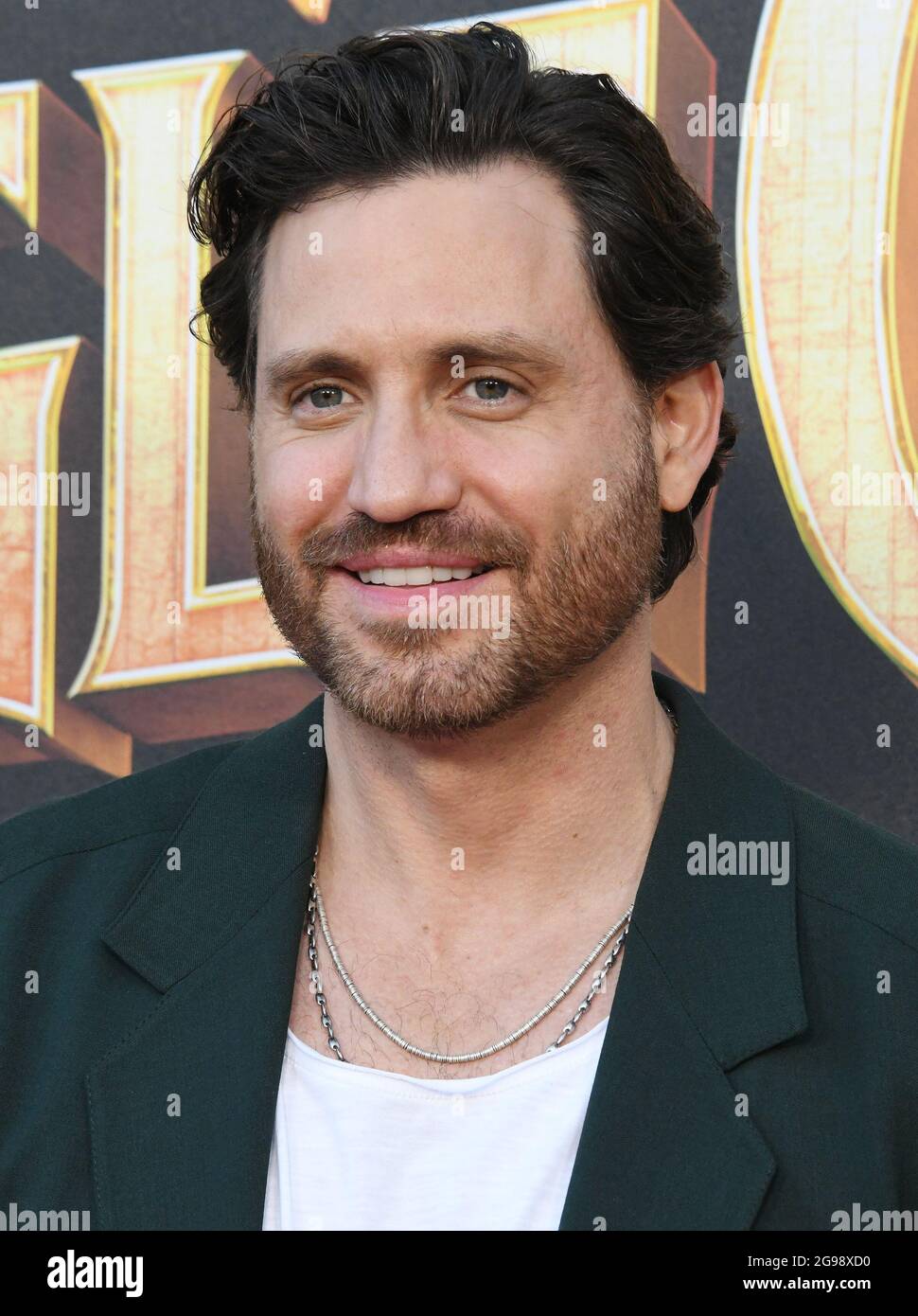 Los Angeles, USA. 24th July, 2021. Edgar Ramirez arrives at Disney's ...