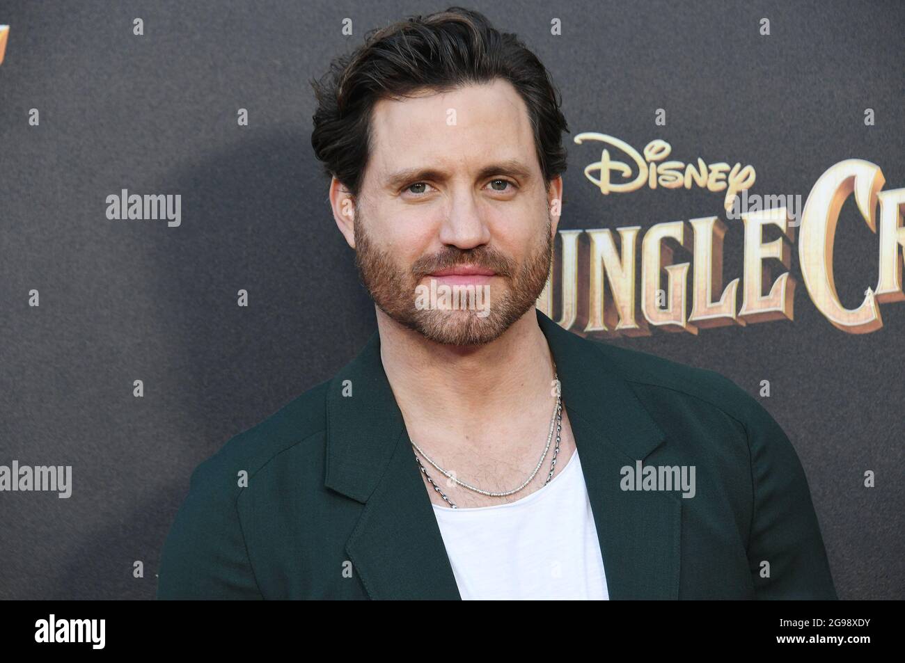 Los Angeles, USA. 24th July, 2021. Edgar Ramirez arrives at Disney's ...