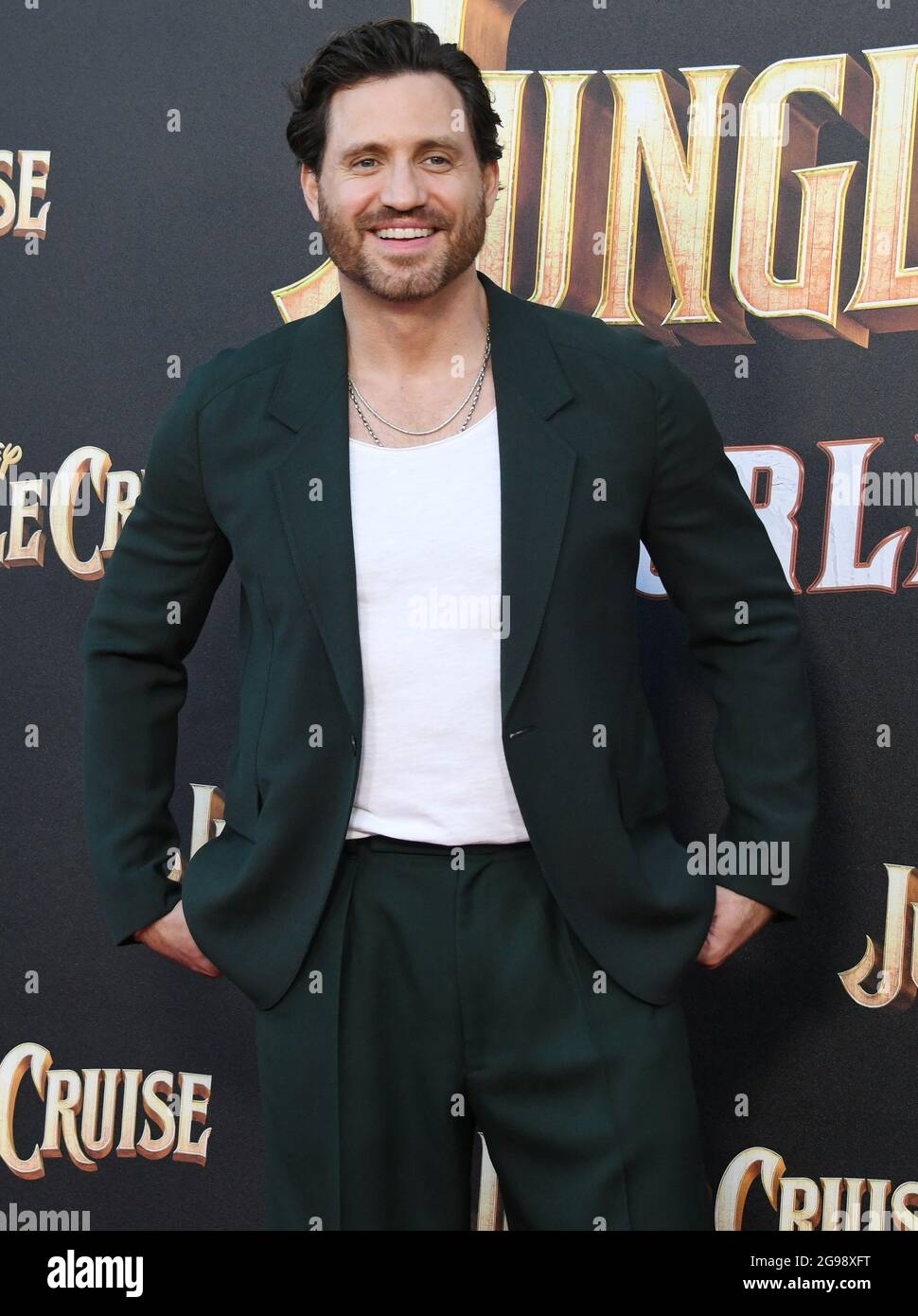Los Angeles, USA. 24th July, 2021. Edgar Ramirez arrives at Disney's ...