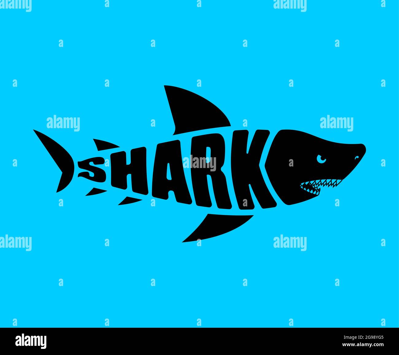 Shark Letter Fonts