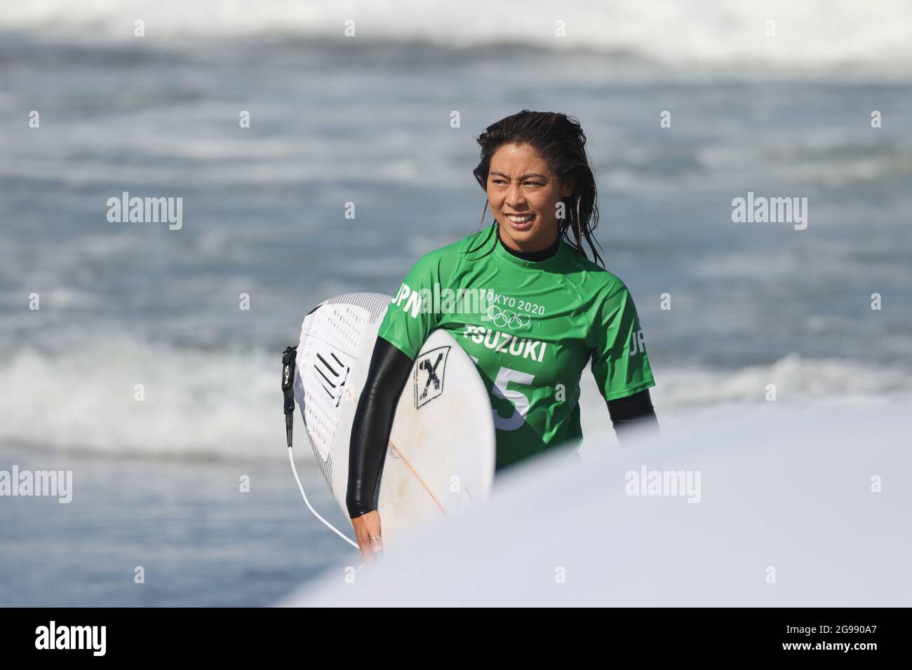 Chiba, Japan. 25th July, 2021. Amuro Tsuzuki(JPN) Surfing : Women's ...