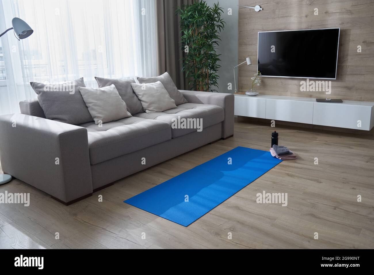 Indoor mat room sofa hi-res stock photography and images - Alamy