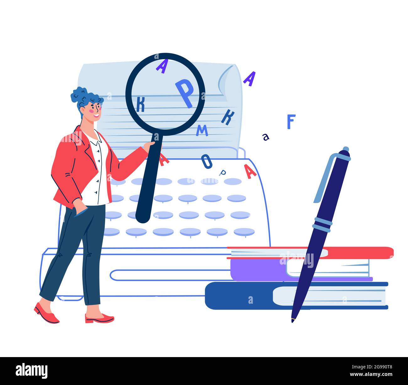 Editing and proofreading Stock Vector Images - Alamy