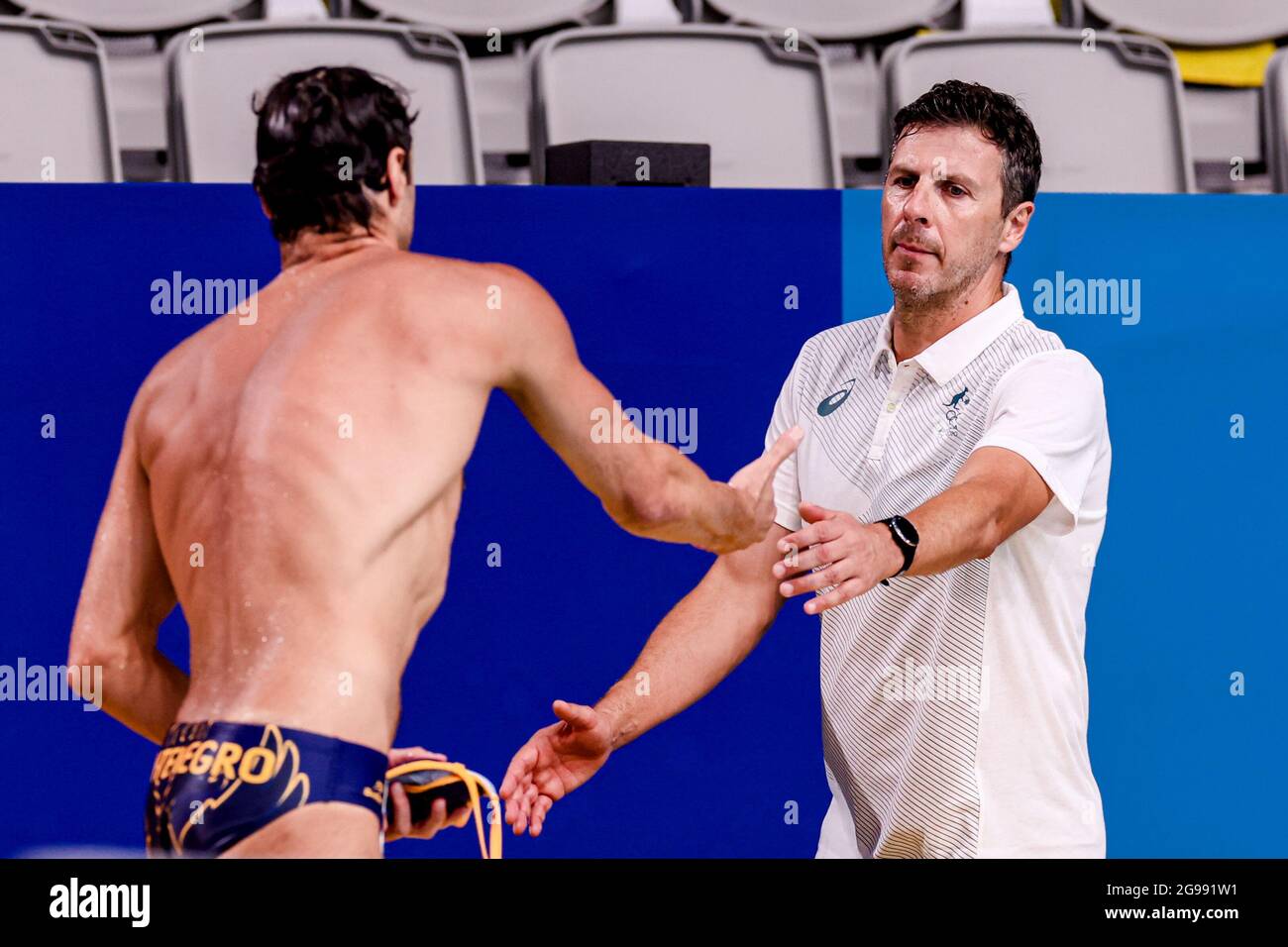 Tokyo, Japan. 25th July, 2021. TOKYO, JAPAN - JULY 25: Head Coach Elvis ...