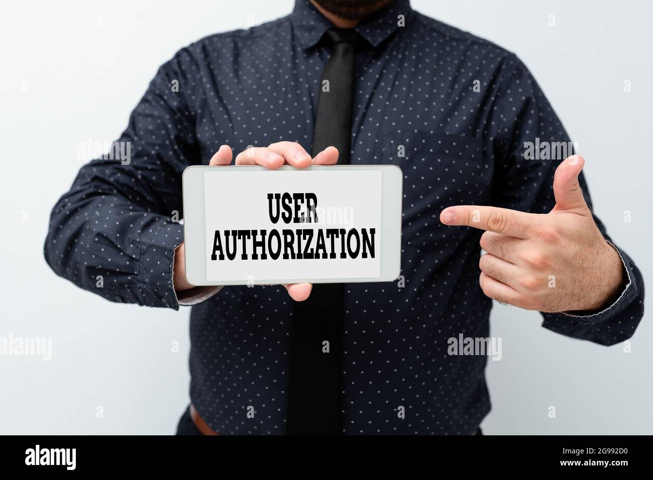 Inspiration showing sign User Authorization. Conceptual photo security ...