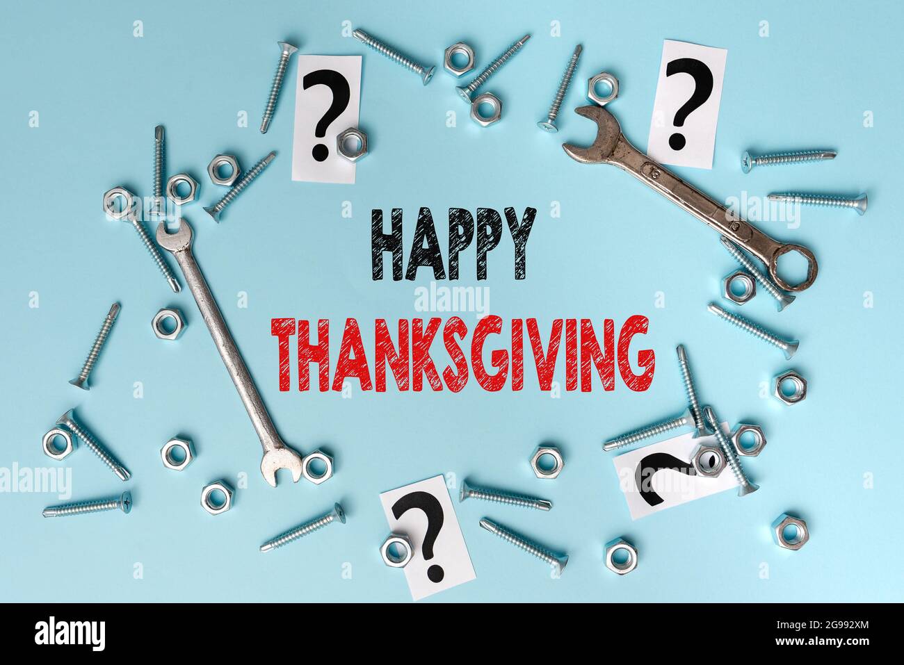 Conceptual display Happy Thanksgiving. Business concept celebrating the ...