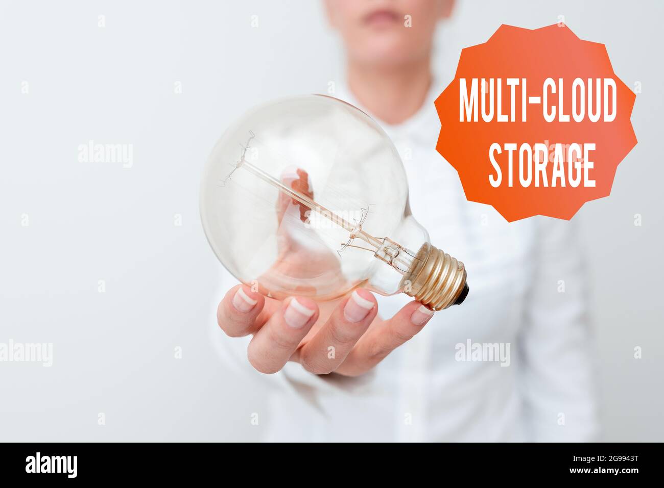 Text sign showing Multi Cloud Storage. Internet Concept use of multiple ... Text sign showing Multi Cloud Storage. Internet Concept use of multiple ...