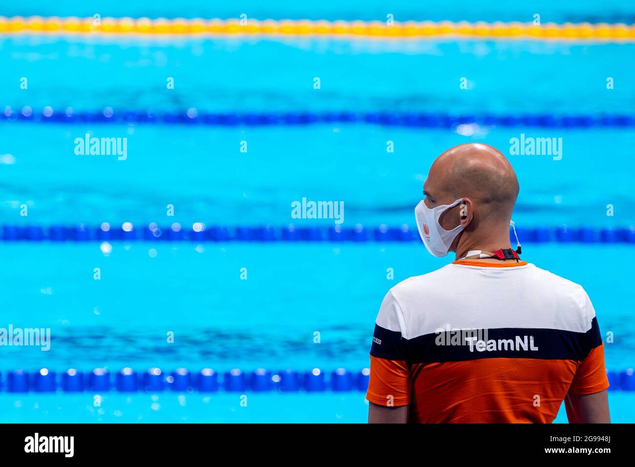 Marcel Wouda NED TOKYO, JAPAN - JULY 25: coach Marcel Wouda of ...