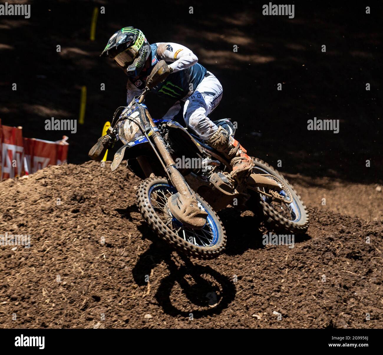 JUL 24 2021 Washougal, WA USA Monster Energy Star Racing Yamaha Jeremy ...