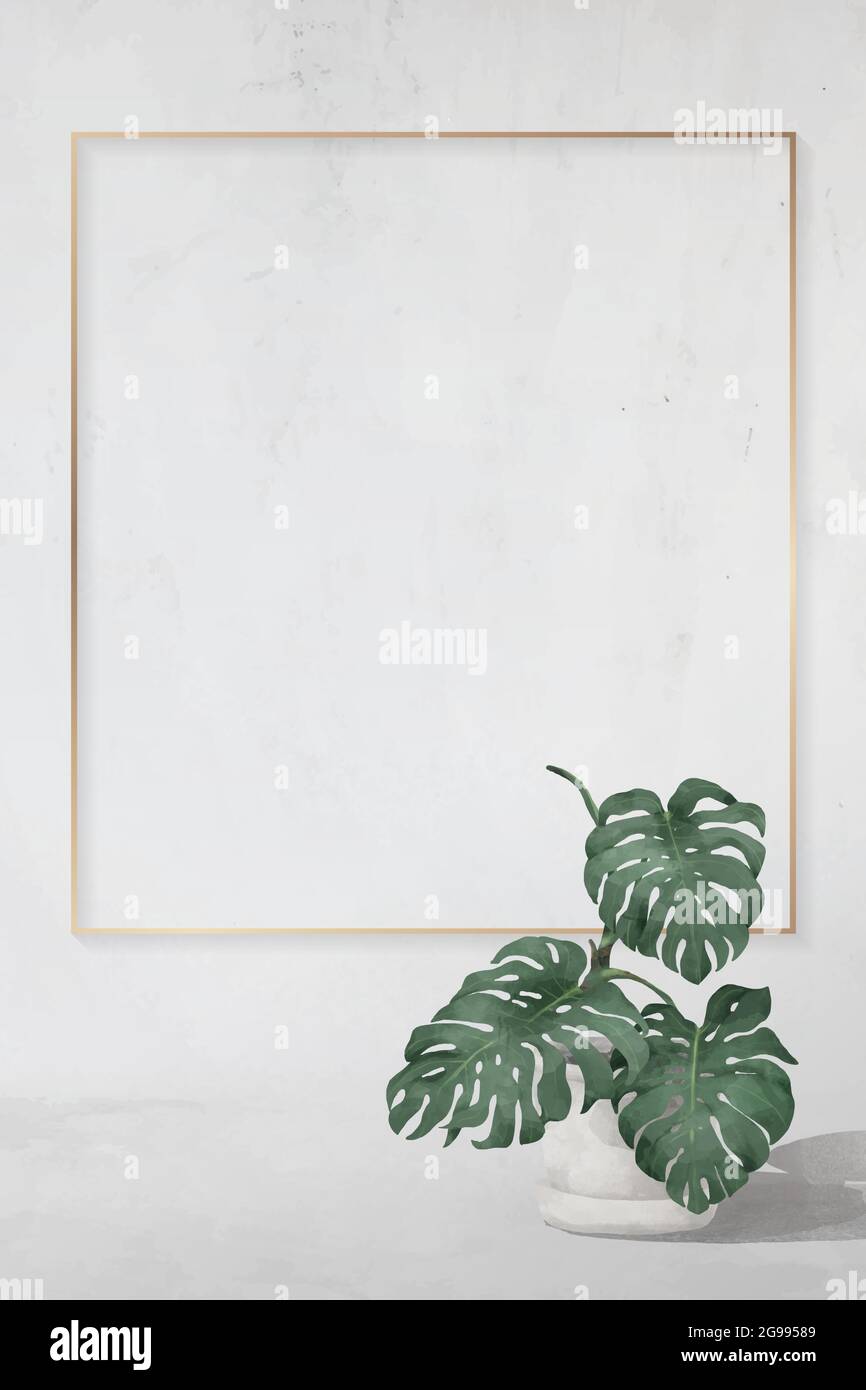 Monstera Deliciosa Leaves Stock Vector Images - Alamy