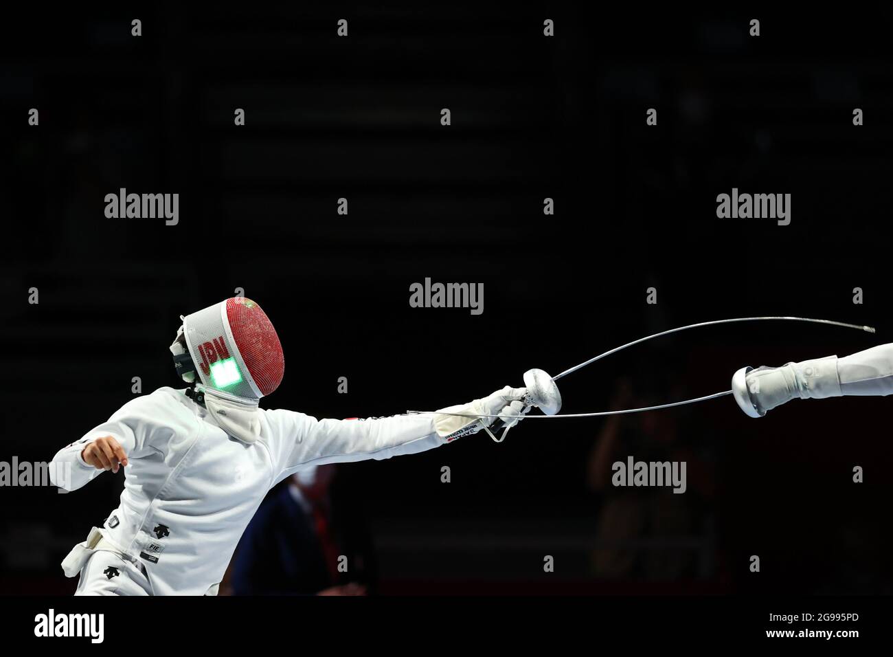 Chiba, Japan. 25th July, 2021. Kazuyasu Minobe (JPN) Fencing : Men's ...