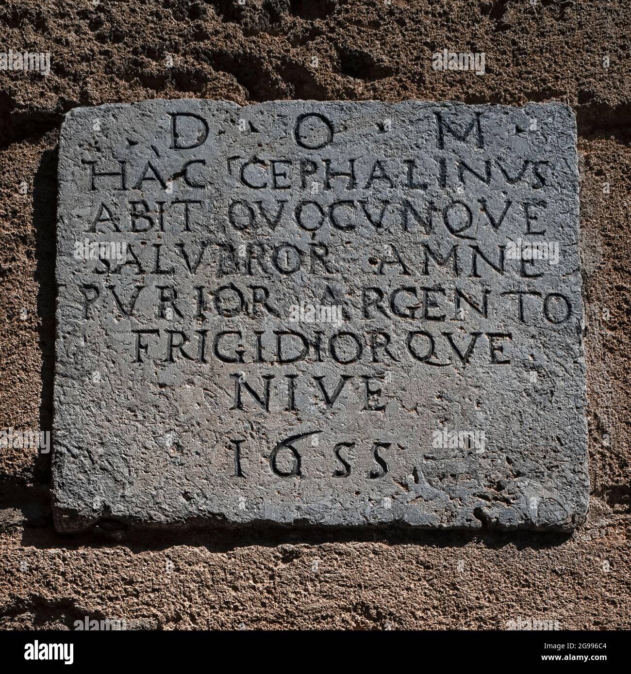 Plaque dated 1655 hi-res stock photography and images - Alamy