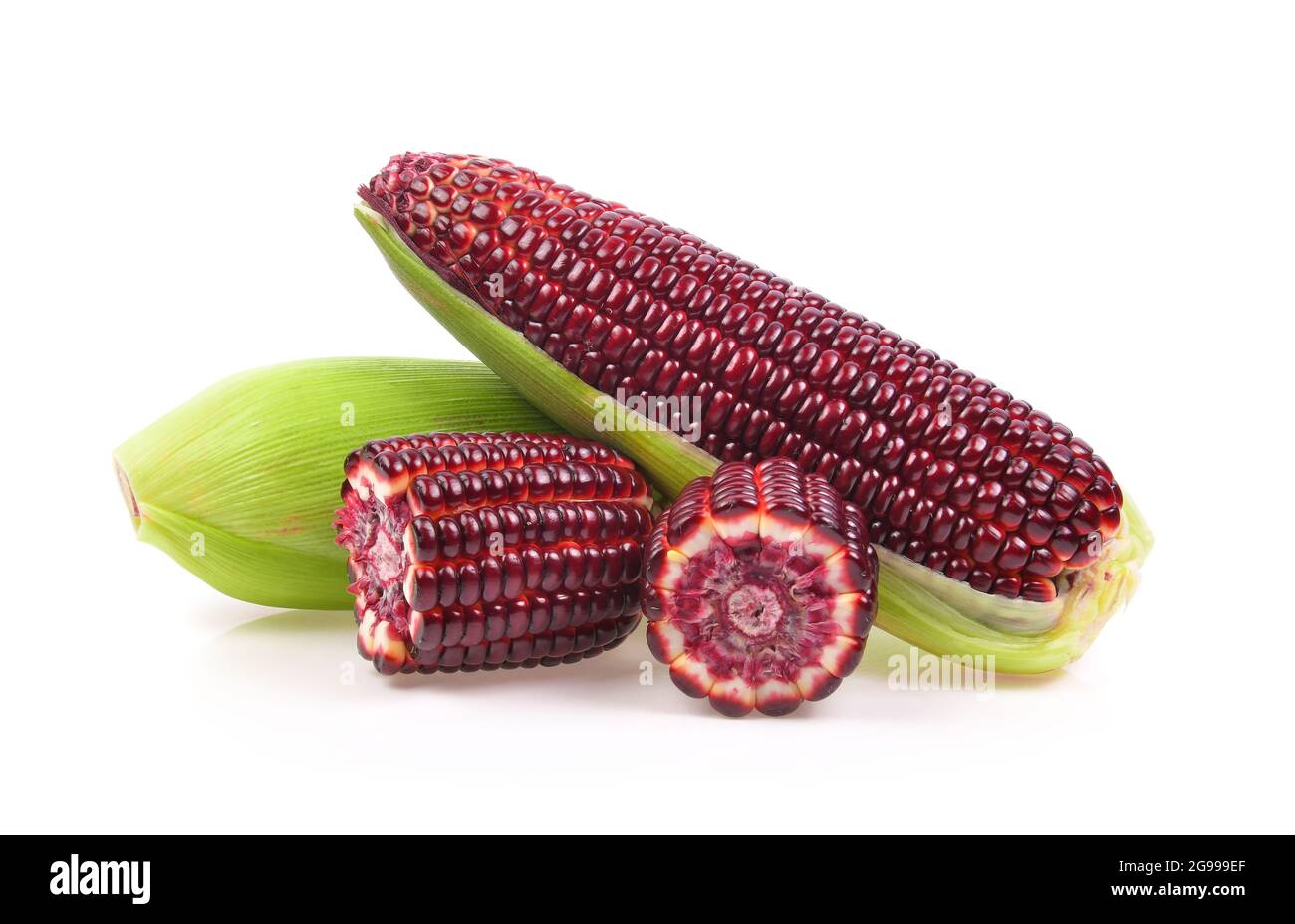 Sweetcorn background texture Cut Out Stock Images & Pictures - Alamy