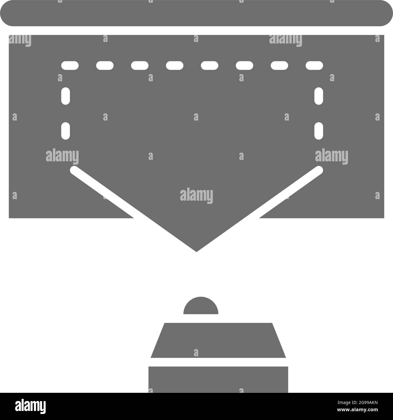 Presentation video projection Stock Vector Images - Alamy