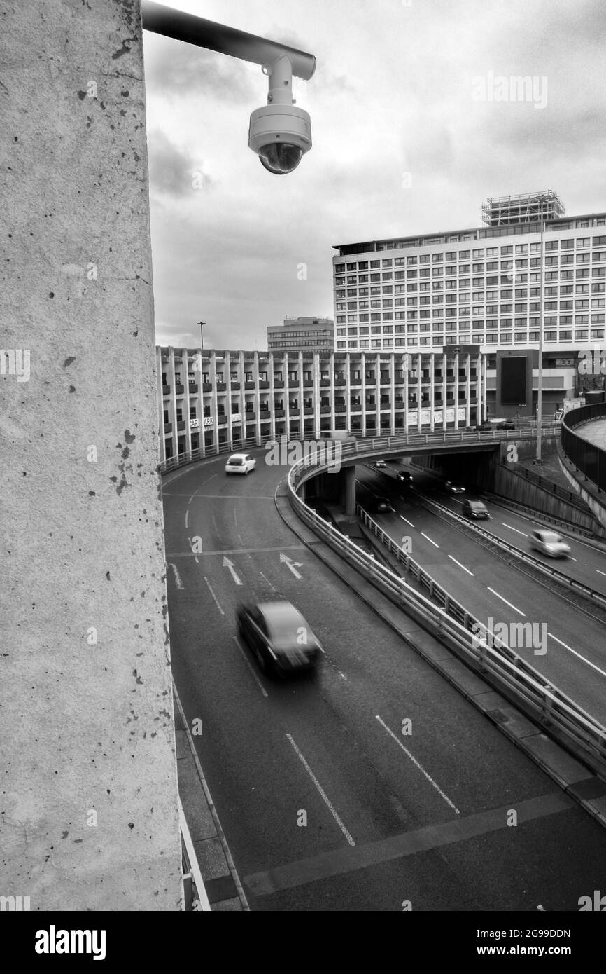Central Motorway, Newcastle upon Tyne, Tyneside Stock Photo - Alamy