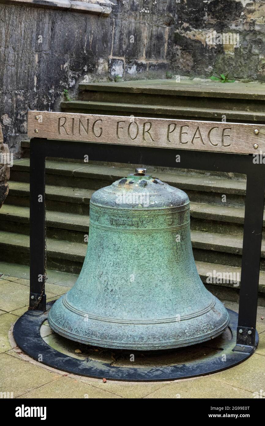 The Peace Bell Stock Photo - Alamy