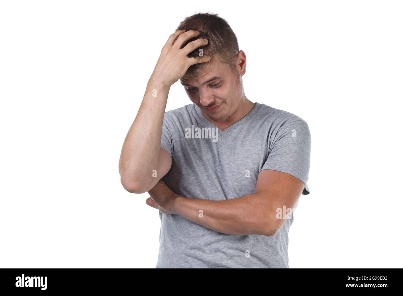 Loser hand man hi-res stock photography and images - Alamy