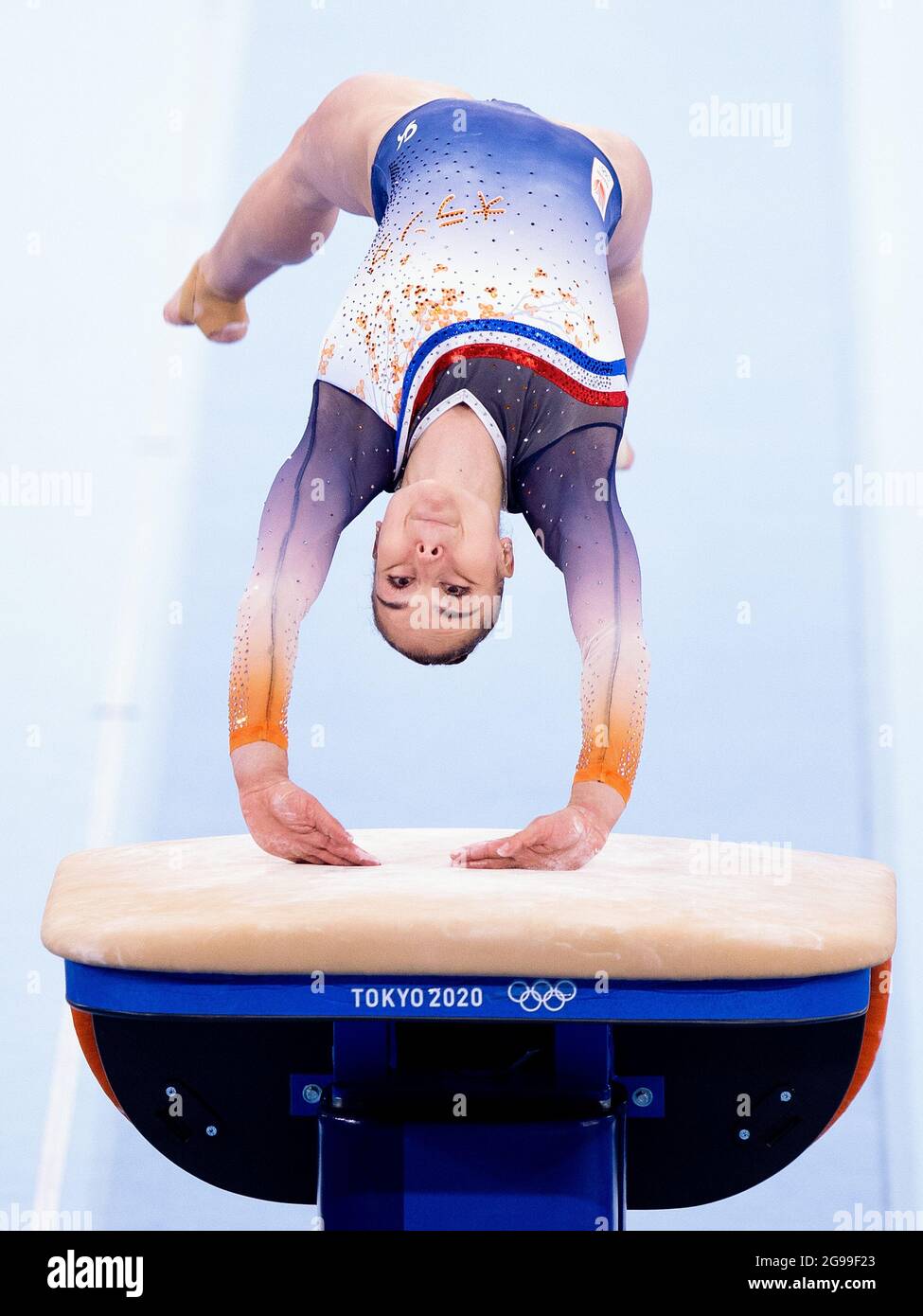 TOKYO, JAPAN - JULY 25: Vera van Pol of the Netherlands competing on ...