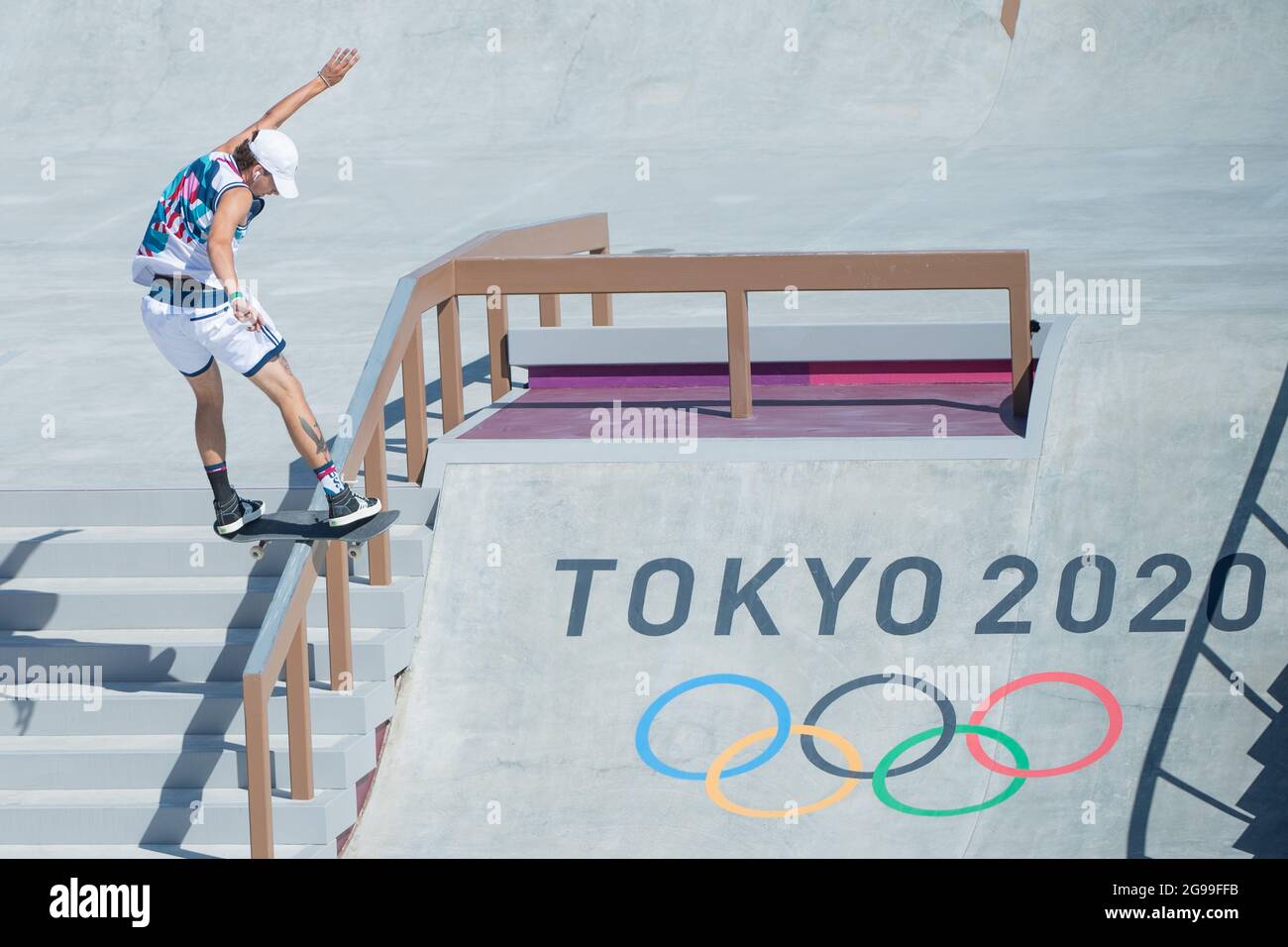 Jagger Eaton (USA) Skateboarding, Men's Street Prelims JULY 25, 2021 ...