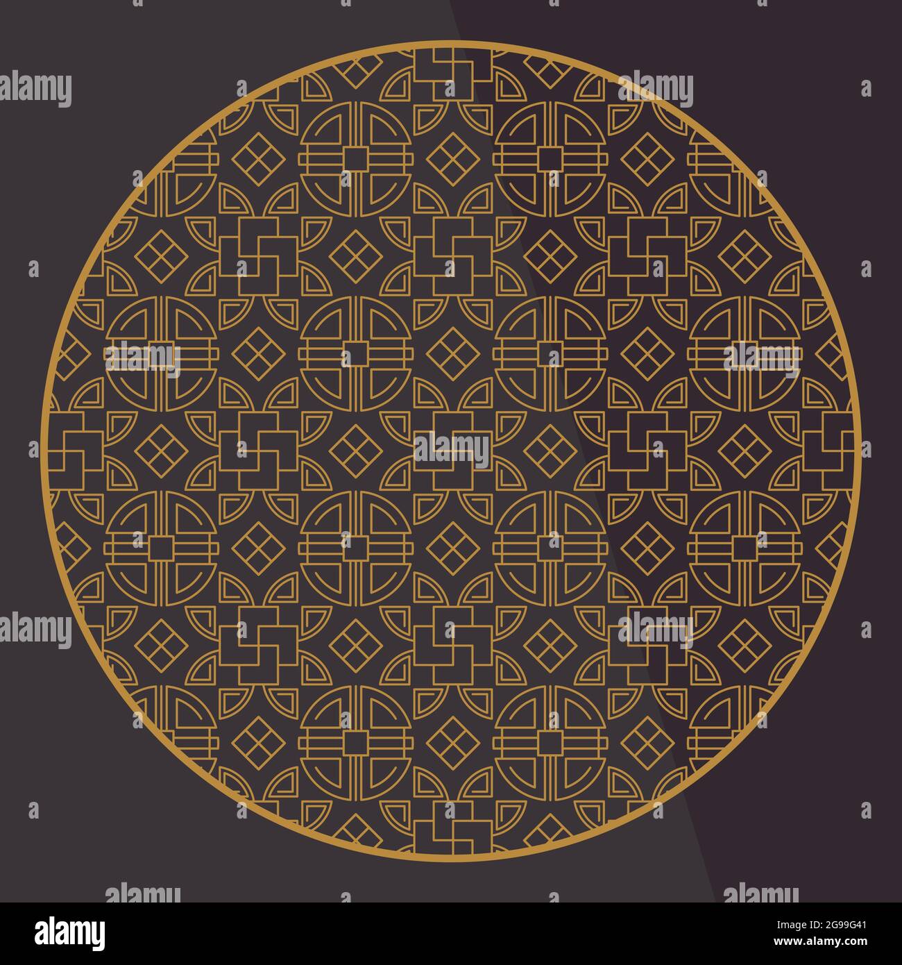 Chinese decoration elements. Frame, border or tiles with patterns Stock ...