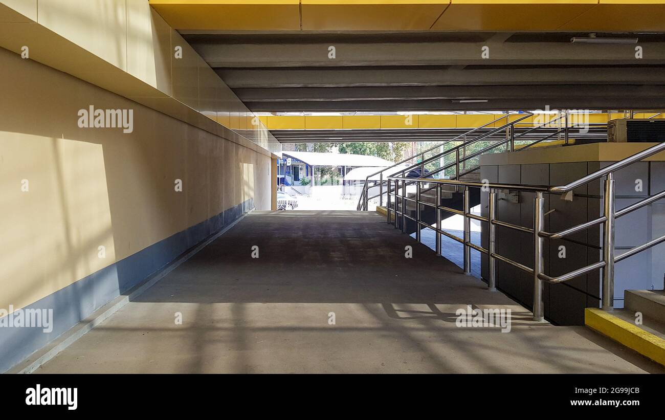 Ukraine, Kiev - September 24, 2019: light rail station. Design of a bus ...