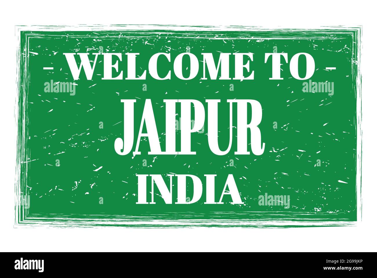 Jaipur stamp Cut Out Stock Images & Pictures - Alamy