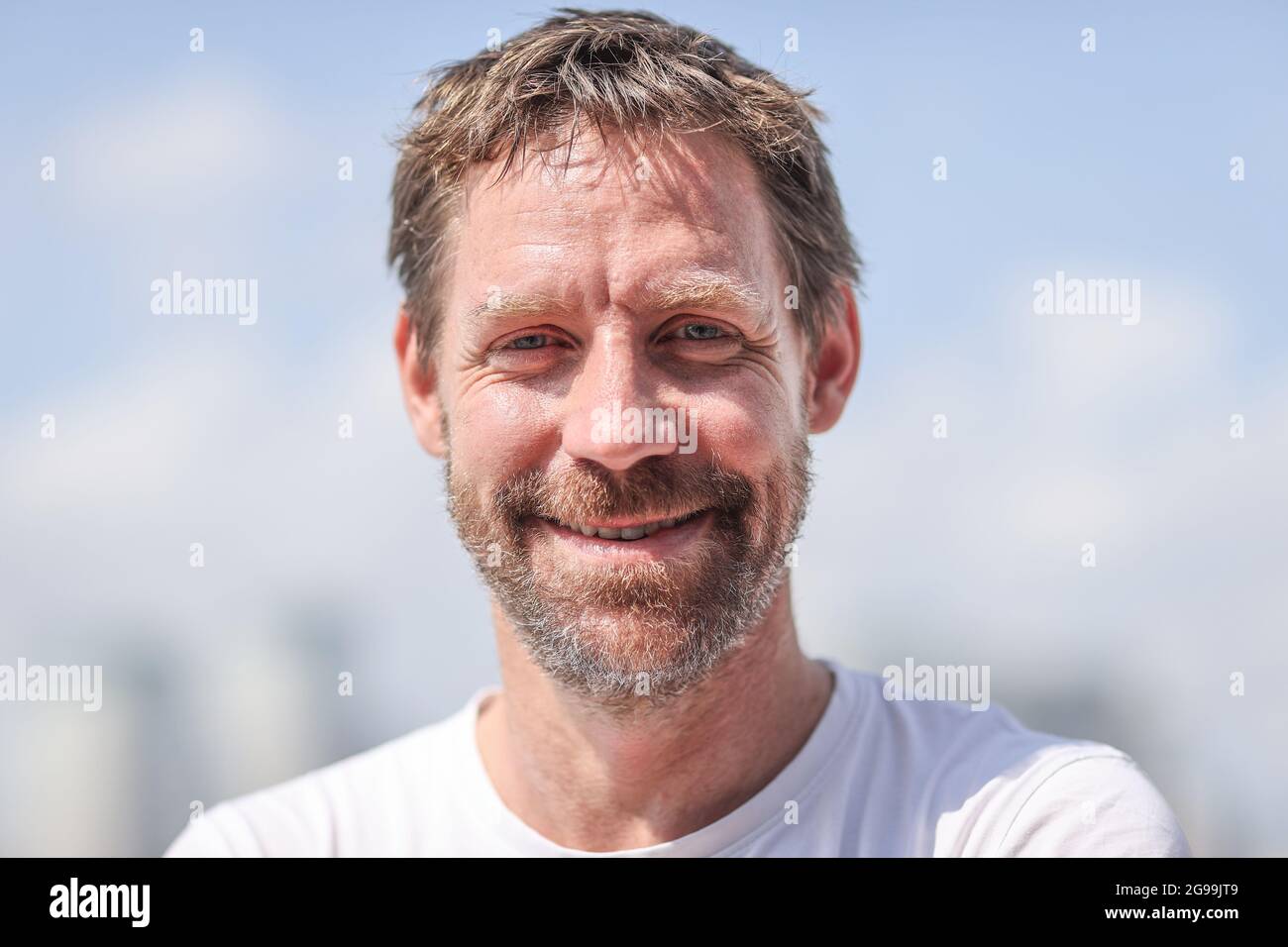 Tokio, Japan. 25th July, 2021. ZDF expert at the Tokyo 2020 Olympics ...