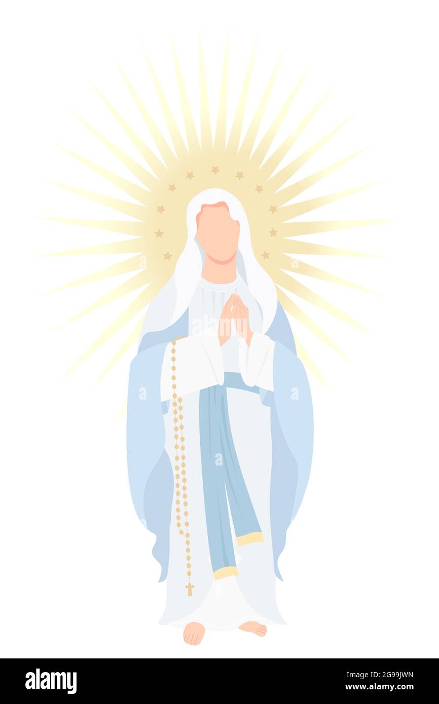 Rosary And Mary Clipart Nativity