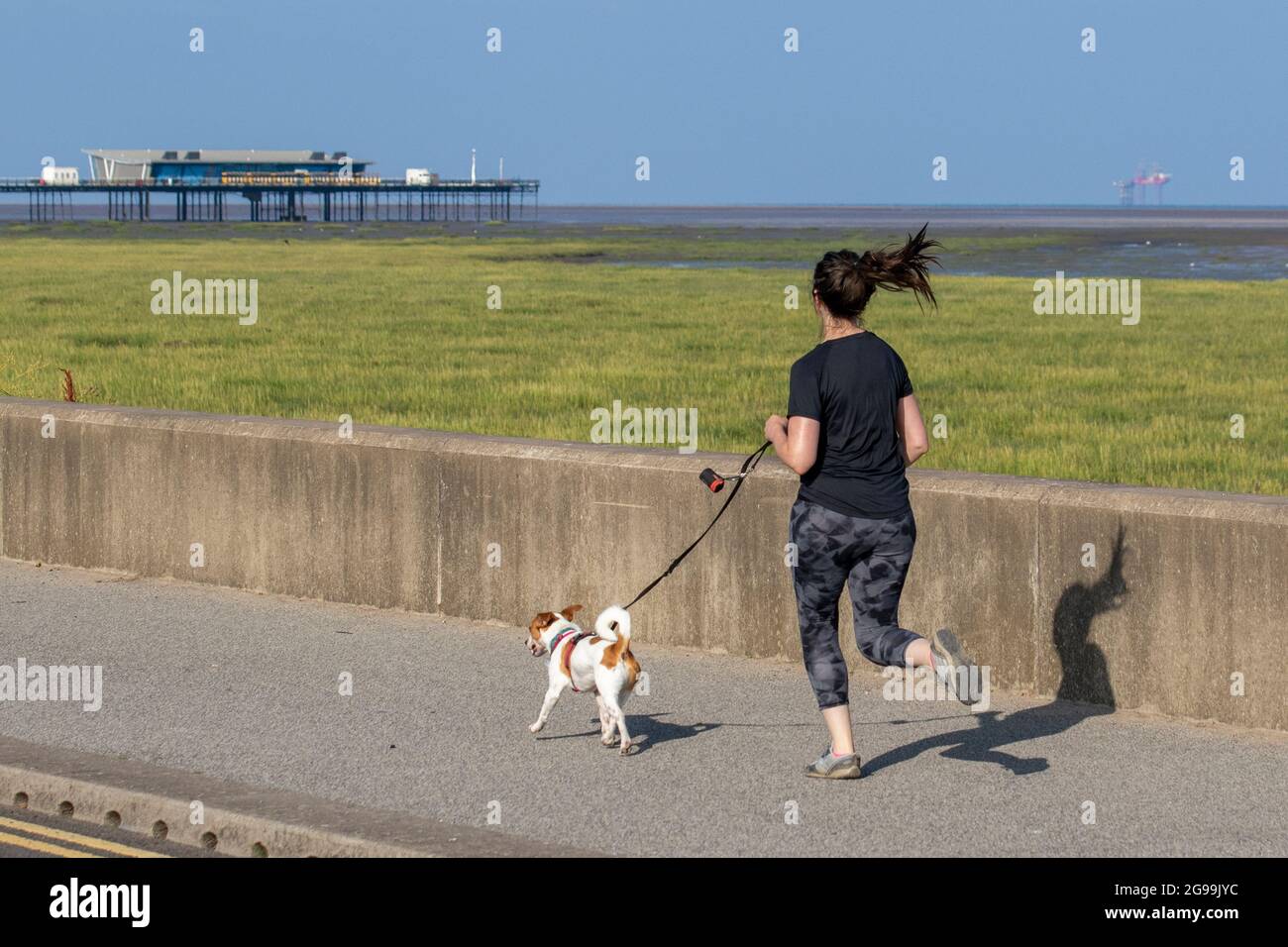Southport, Merseyside. Uk Weather. Sunny but cooler start to the day as ...