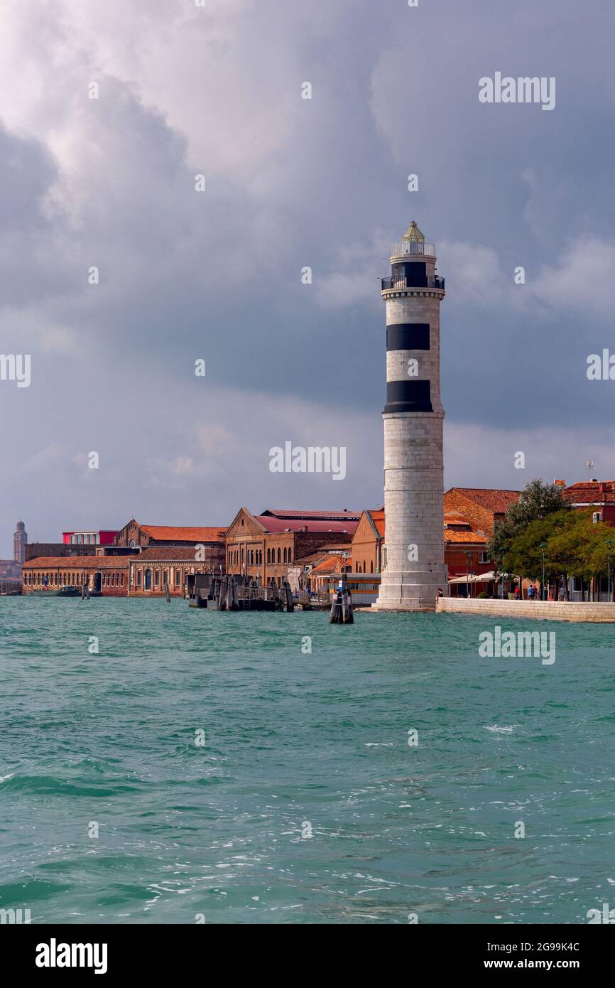 The lighthouse on the island of murano hi-res stock photography and ...