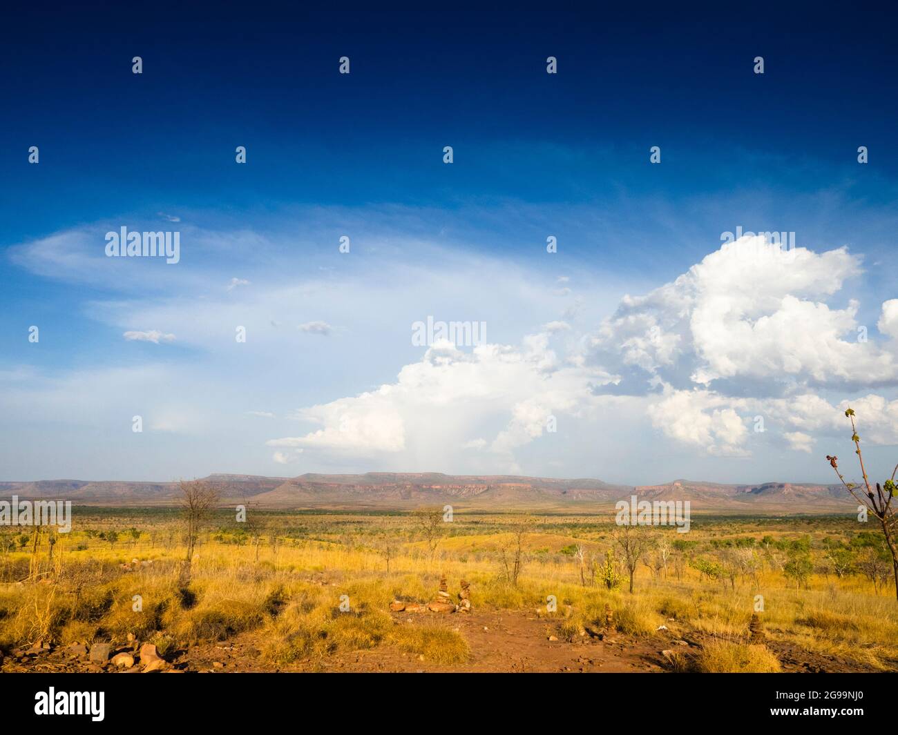 Cockburn Ranges from the Gibb River Road, East Kimberley, Western ...