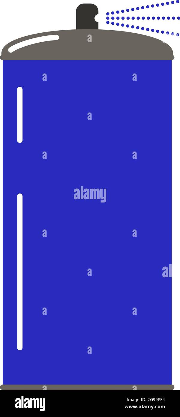 A graphical representation of spray can for use as an icon or web ...
